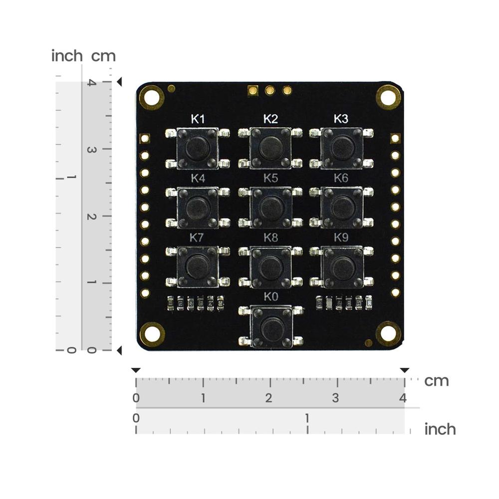 DFRobot Fermion: ADKey Board - 10 tasti (Breakout) - Opencircuit