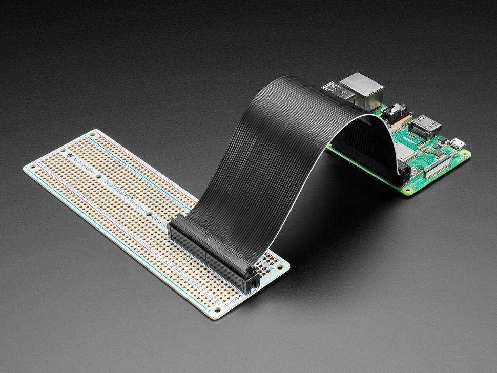 Adafruit Perma-Proto 40-pins Raspberry Pi breadboard PCB-kit - Opencircuit