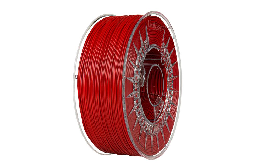 ABS+ Filament Red - 1.75 - 1kg - Devil Design - Opencircuit