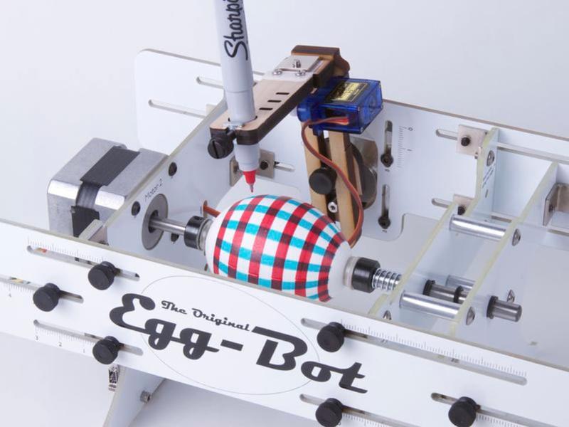 Adafruit L'Egg-Bot original ! - Kit de luxe ! - Opencircuit