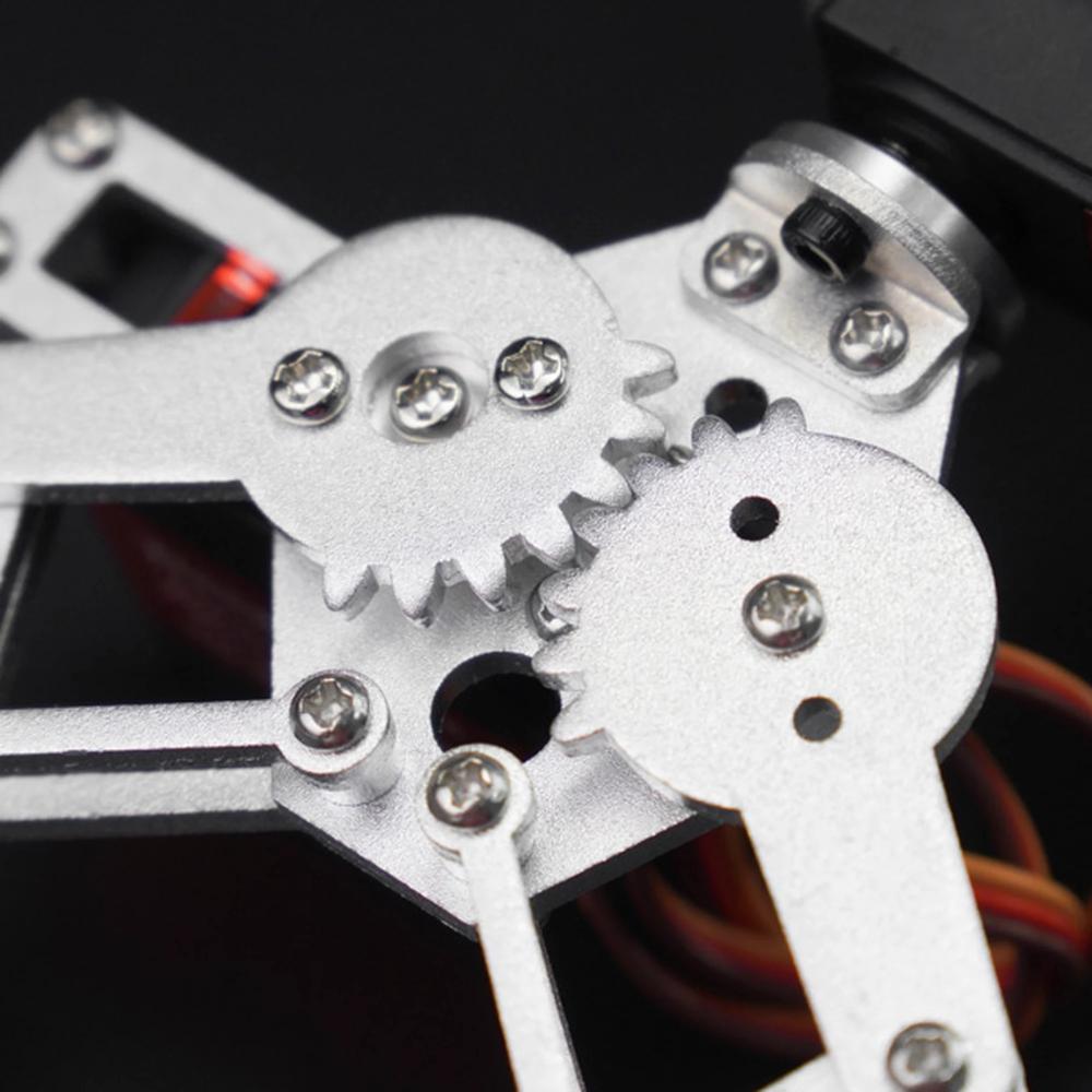 DFRobot 6-DOF Robotic Arm V2 with 25kg Torque Servo Motors and Aluminum ...