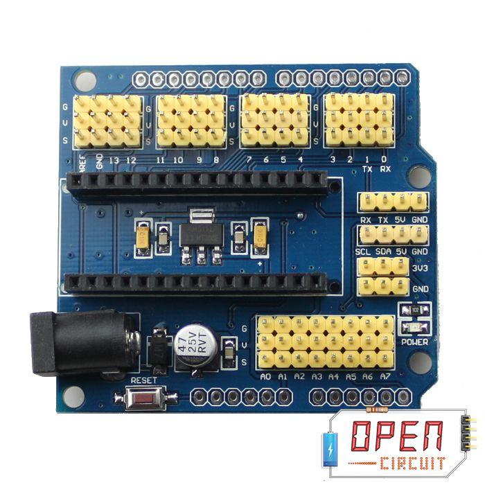 Arduino nano I/O shield V3 - Opencircuit