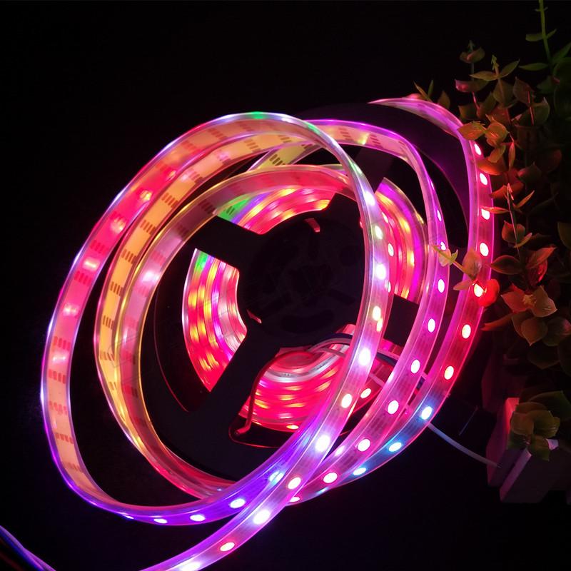 Opencircuit Digitale RGB Led Strip 60 x WS2813 - zwart, waterproof ...