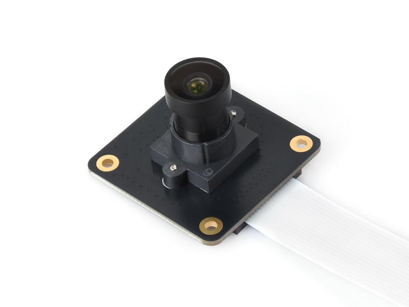 Waveshare IMX296 1.6MP M12 Mono Camera, Global Shutter, Ondersteunt ...