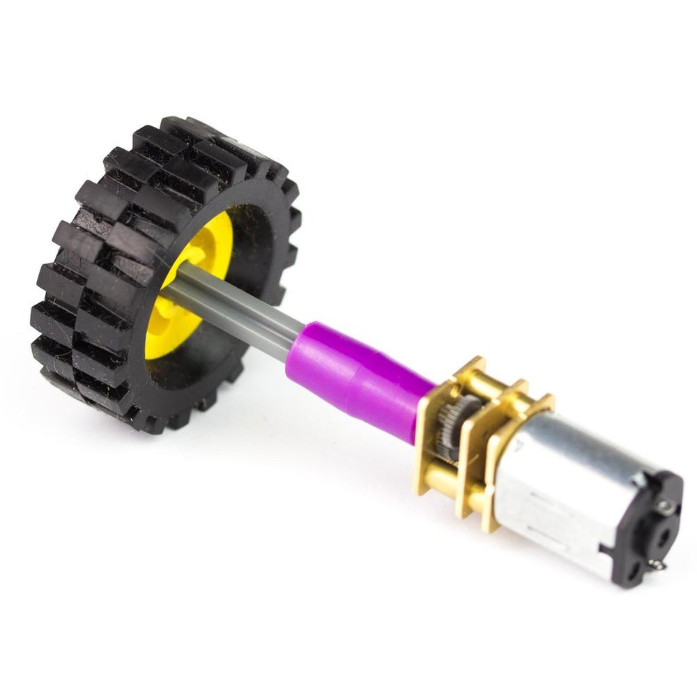 Micro Metal Gearmotor naar LEGO® Axle Adapter - 4 stuks - Opencircuit