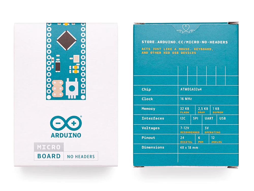 Arduino Micro - zonder headers - Opencircuit