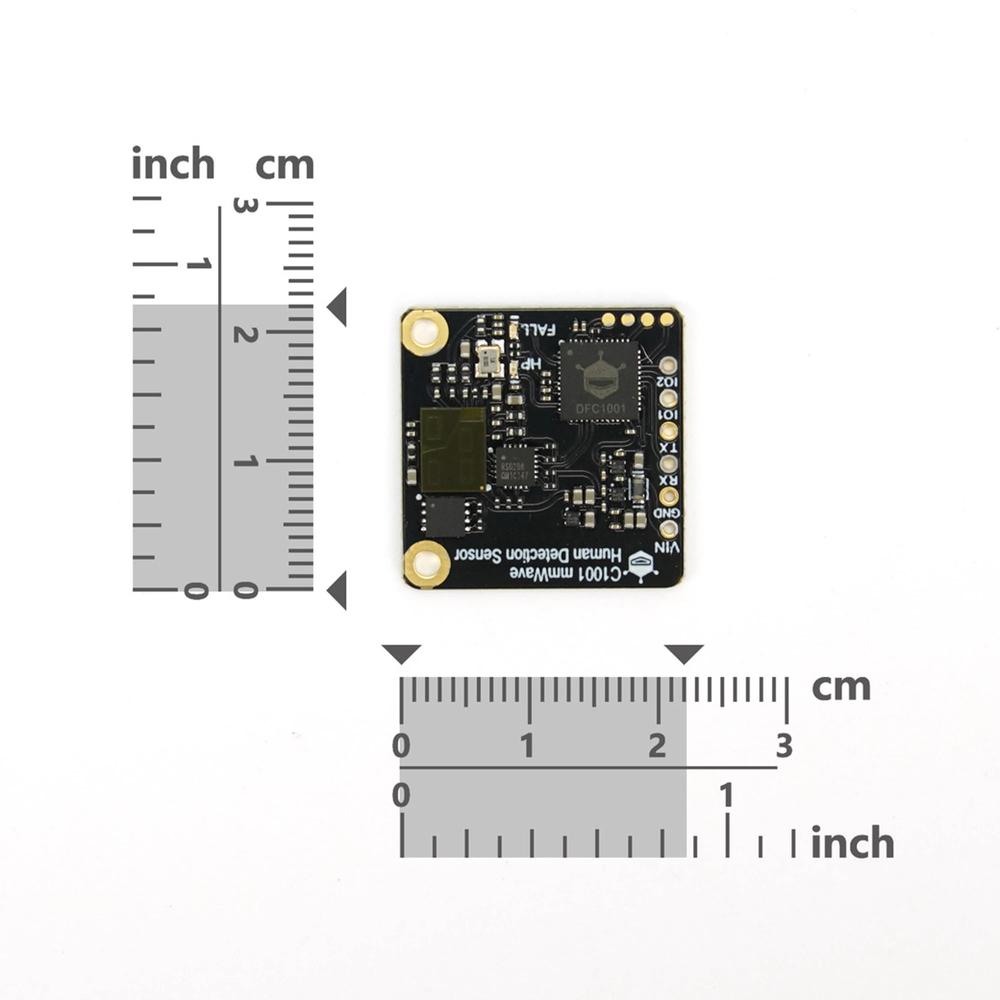 C1001 60GHz mmWave Indoor Fall Detection Sensor for Arduino / ESP32 / micro:bit (11 Meters ...