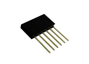 Female header stackable 6 pin - 10 stuks - Opencircuit