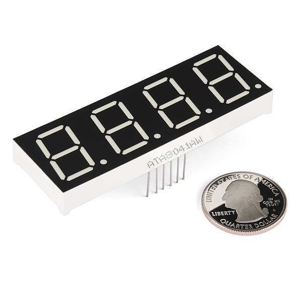 Display a 7 segmenti - 20 mm (bianco) - Opencircuit