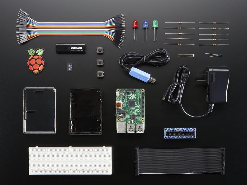 Adafruit Raspberry Pi 1 Model B+ Starter Pack - Inclusief een Raspberry ...