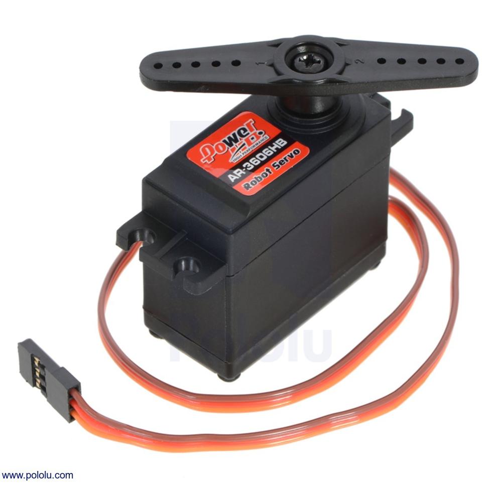 Power HD Continuous Rotation Servo AR-3606HB - Opencircuit