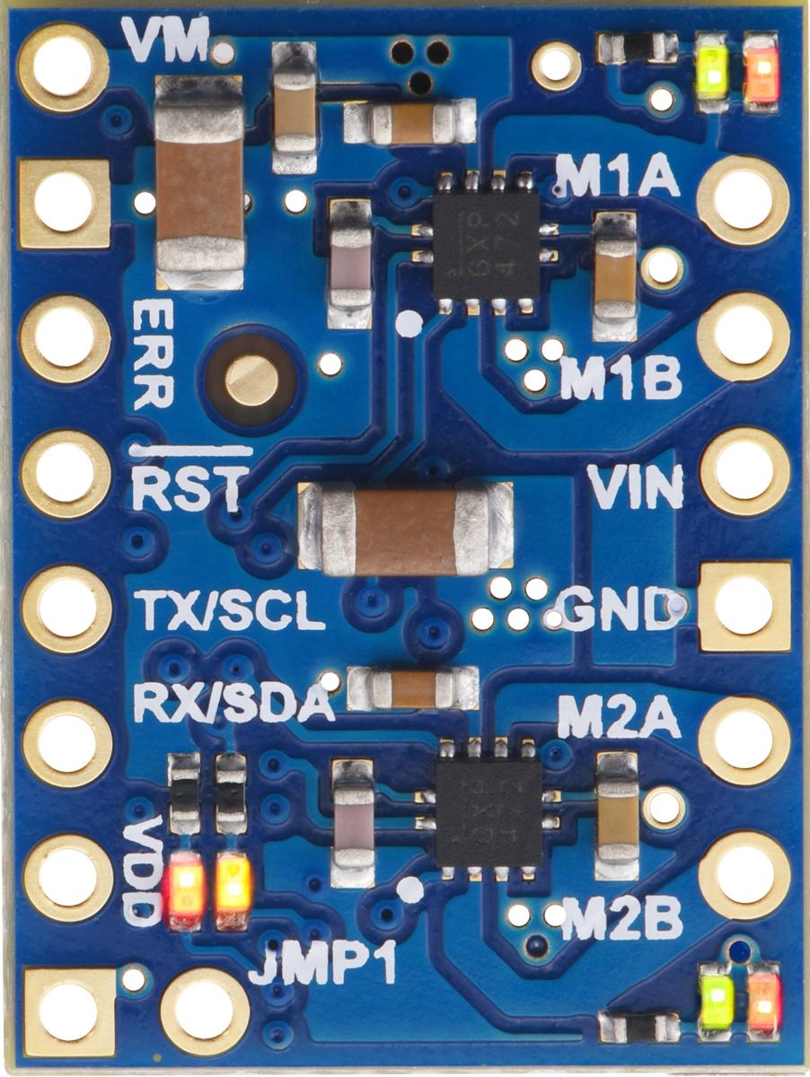 Motoron M2U550 Dual Serial Motor Controller (Header Pins Soldered ...