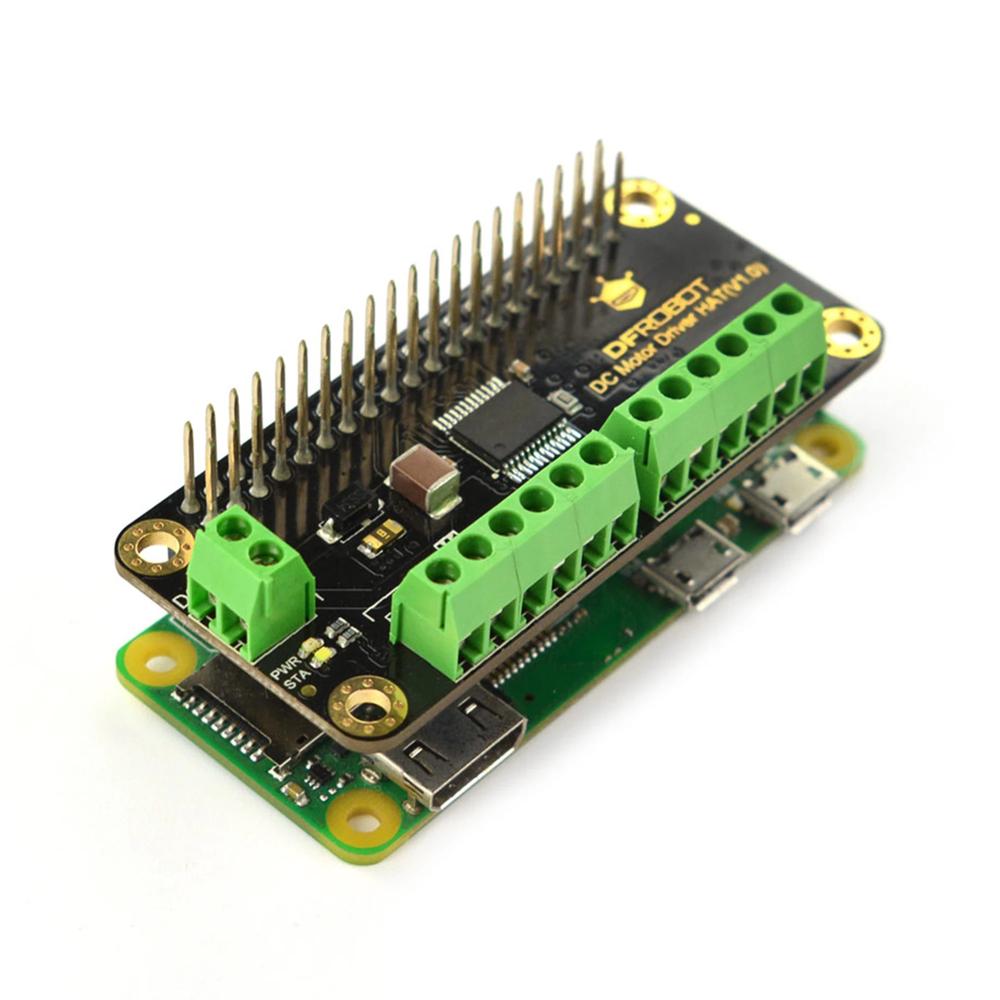 DC Motor Driver HAT(V1.0) for Raspberry Pi - Opencircuit
