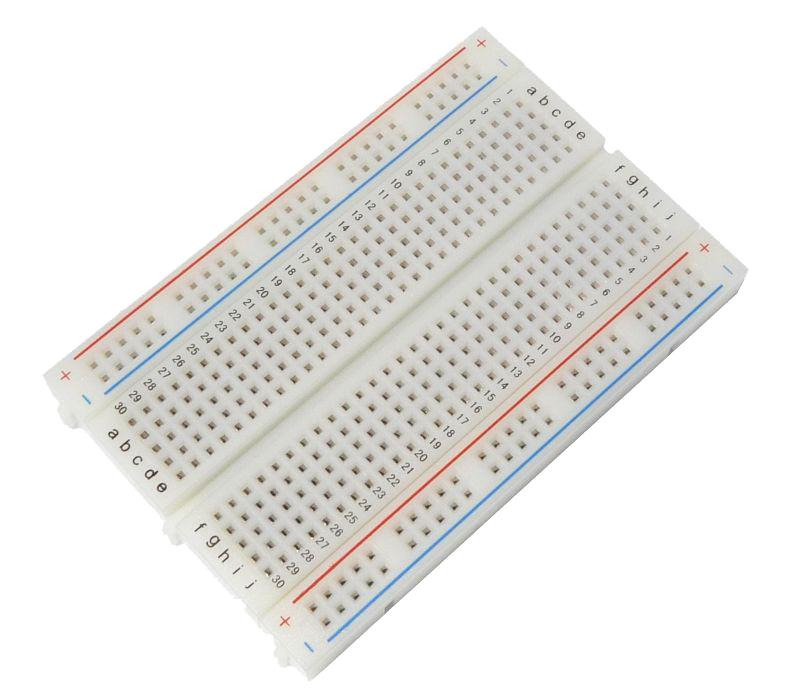 Velleman Breadboard white 400 points - Opencircuit