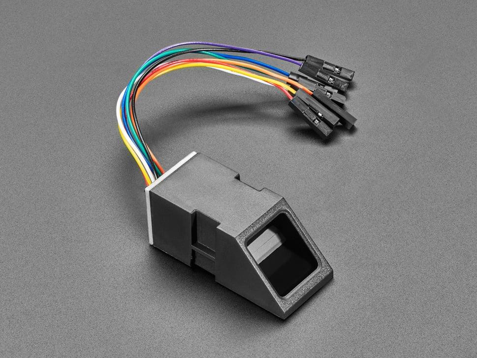 Adafruit Basic Fingerprint Sensor With Socket Header Cable - Opencircuit