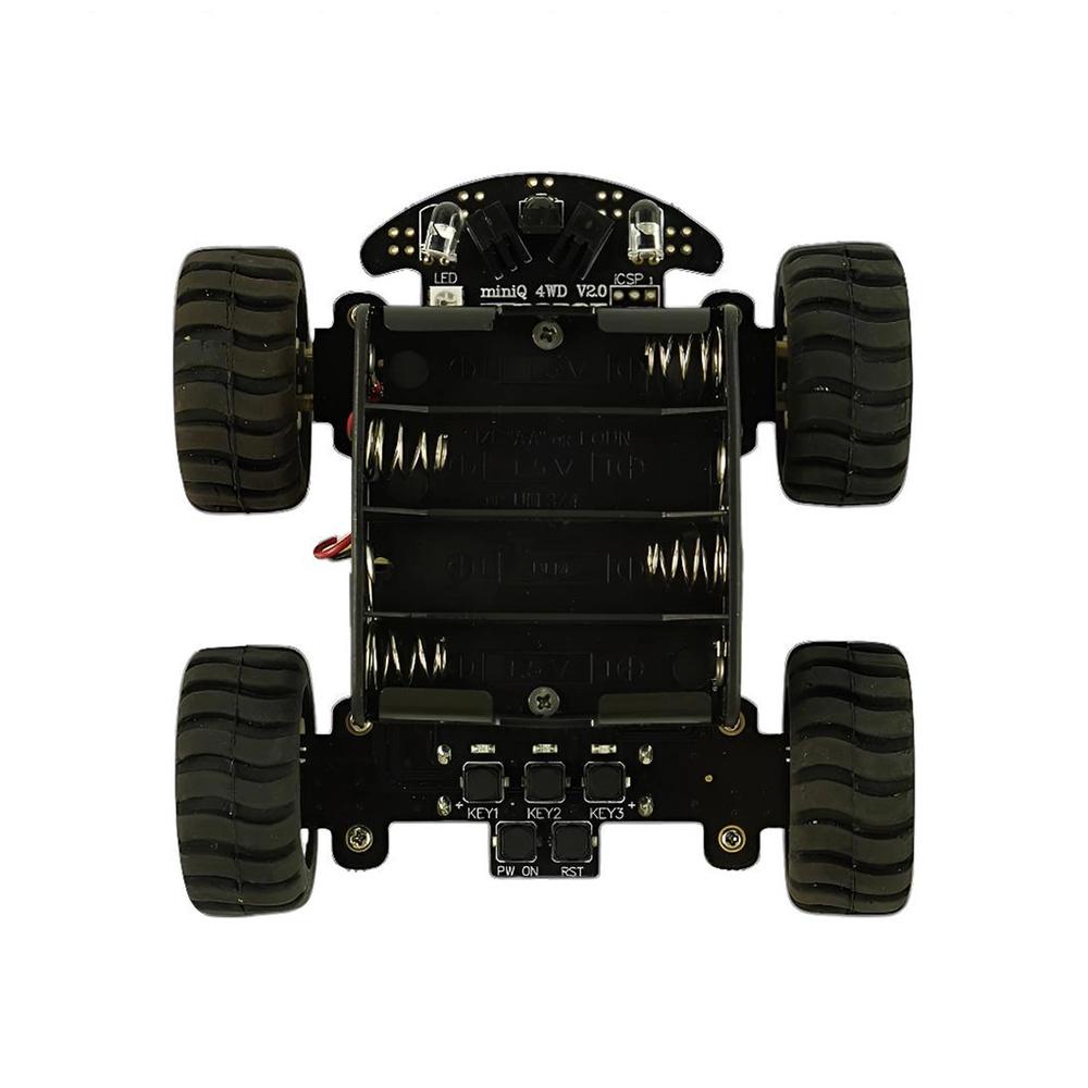 DFRobot Plateforme mobile 4WD MiniQ - Optimisée pour l'exploration et l ...