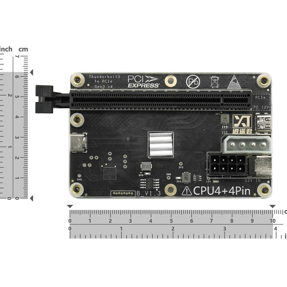 DFRobot Thunderbolt 4 PCIe x16 uitbreidingsdockingstation (compatibel ...