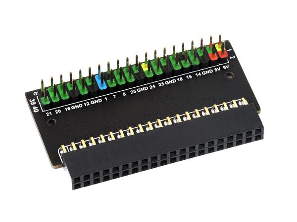 Waveshare Raspberry Pi 400 GPIO Header-adapter, Header-uitbreiding - Opencircuit
