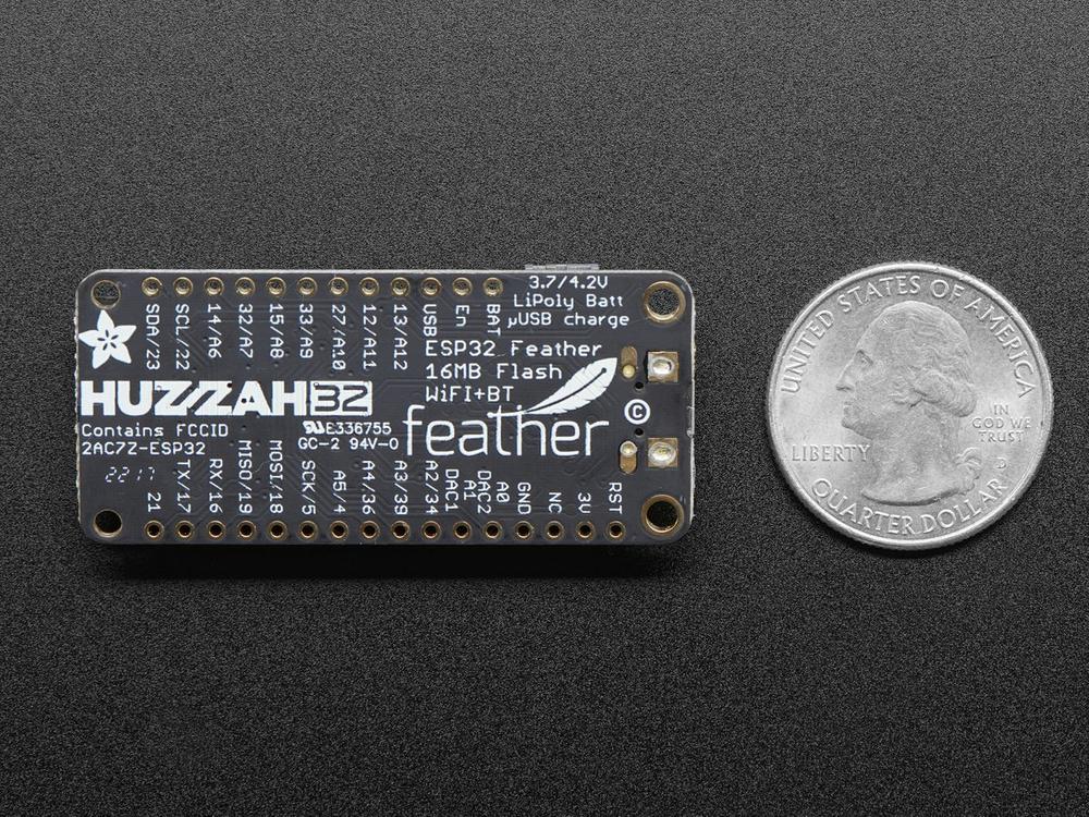 Adafruit HUZZAH32 – ESP32 Feather Board - Opencircuit
