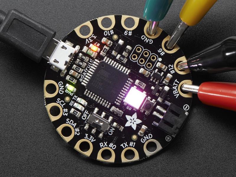 Flora Bärbar Elektronisk Plattform Arduino Kompatibel Opencircuit