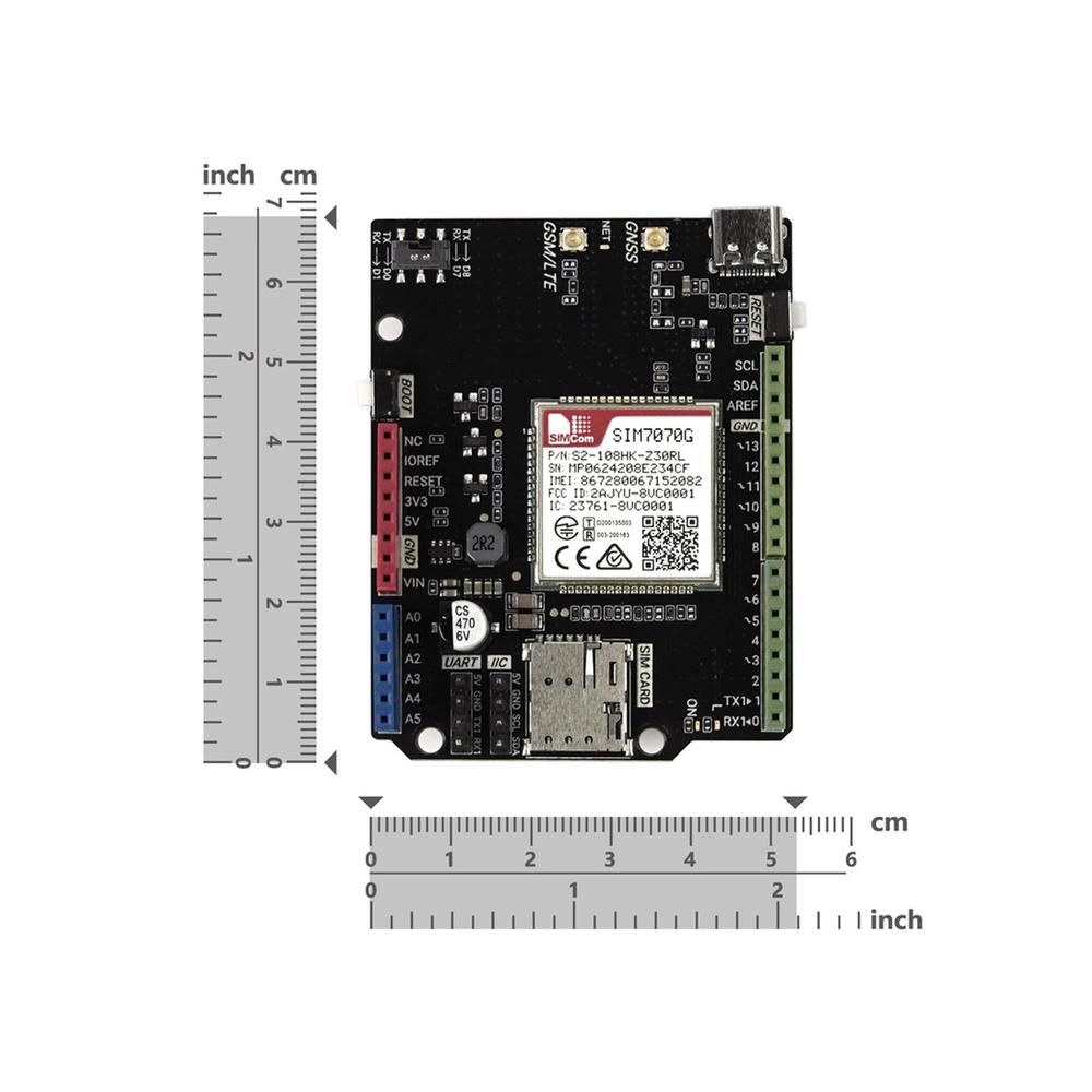 DFRobot Carte d'extension NB-IoT pour Arduino avec GNSS et ...