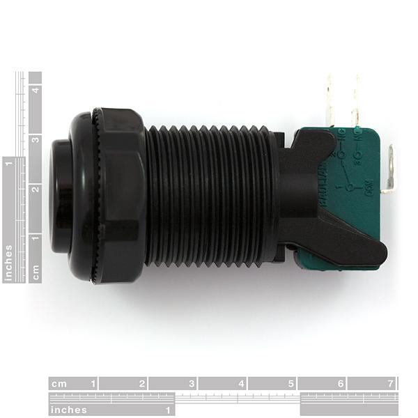 Concave Button - Black - Opencircuit