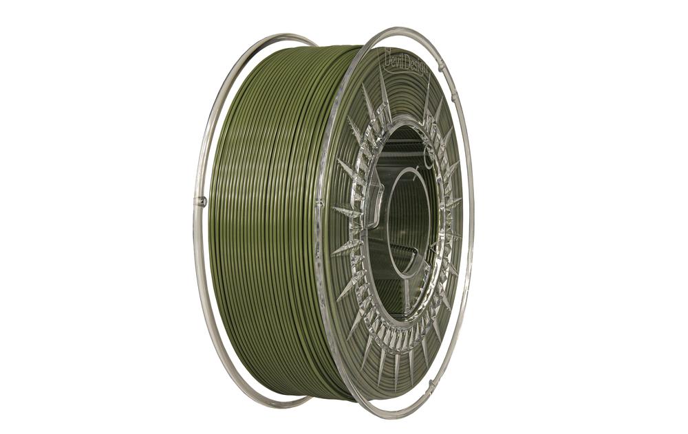 PLA Filament Olijfgroen - 1.75 - 1kg - Devil Design - Opencircuit