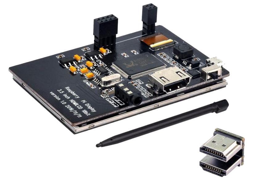 3.5 "HDMI LCD shield for the Raspberry PI - Touchscreen - Opencircuit