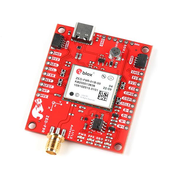 Sparkfun Gps Rtk Dead Reckoning Breakout Zed F9r Sma Qwiic