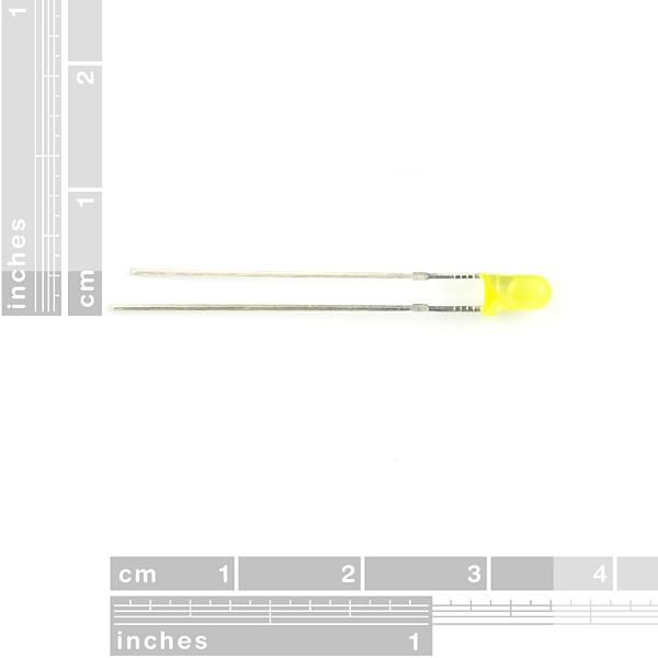 LED - Base Giallo 3mm - Opencircuit