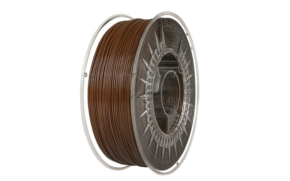 PLA Filament Dark brown - 1.75 - 1kg - Devil Design - Opencircuit