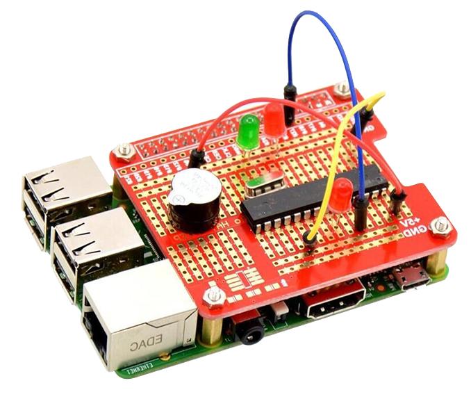 DIY Proto HAT for Raspberry Pi 2 & 3 - Printsporen - Opencircuit