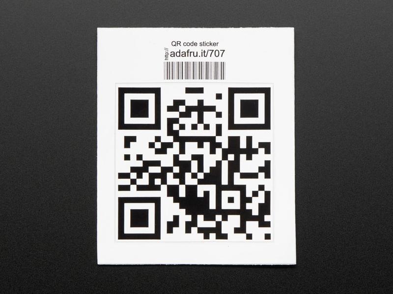 Adafruit QR-code - Sticker! - Opencircuit