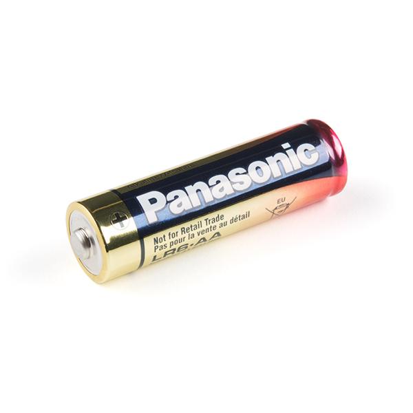 Panasonic Alkaline Battery - AA - Opencircuit