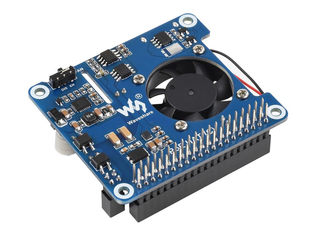 Waveshare HAT PoE (C) pour Raspberry Pi 3B+/4B, compatible 802.3af/at ...