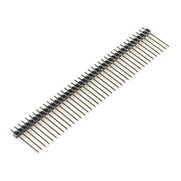 Male header long 1x40 straight - 5 pieces - Opencircuit