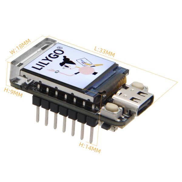 Lilygo T Qt Pro Esp32 S3 8mb Flash With 085 Inch Ips Display Soldered Headers Opencircuit