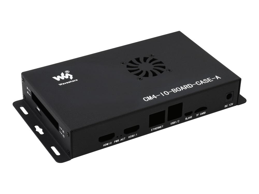 Waveshare Metal Box (A) for Raspberry Pi Compute Module 4 IO Board ...