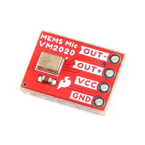 Sparkfun Analog Mems Microphone Breakout Vm2020 Opencircuit