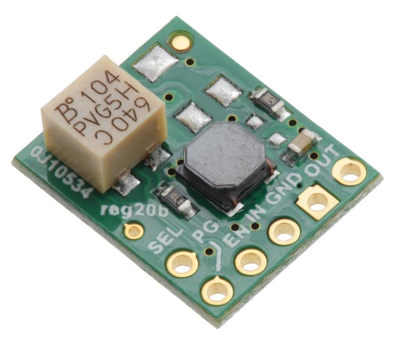 5V Step-Up/Step-Down Voltage Regulator w/ Adjustable Low-Voltage Cutoff ...