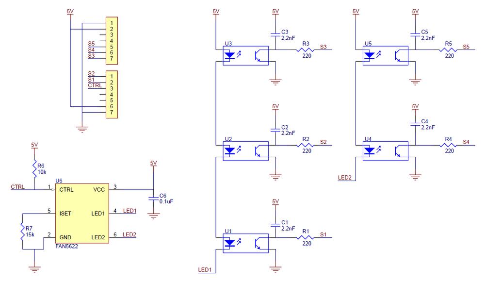 5-Channel Reflectance Sensor Array for Balboa 32U4 Balancing Robot ...