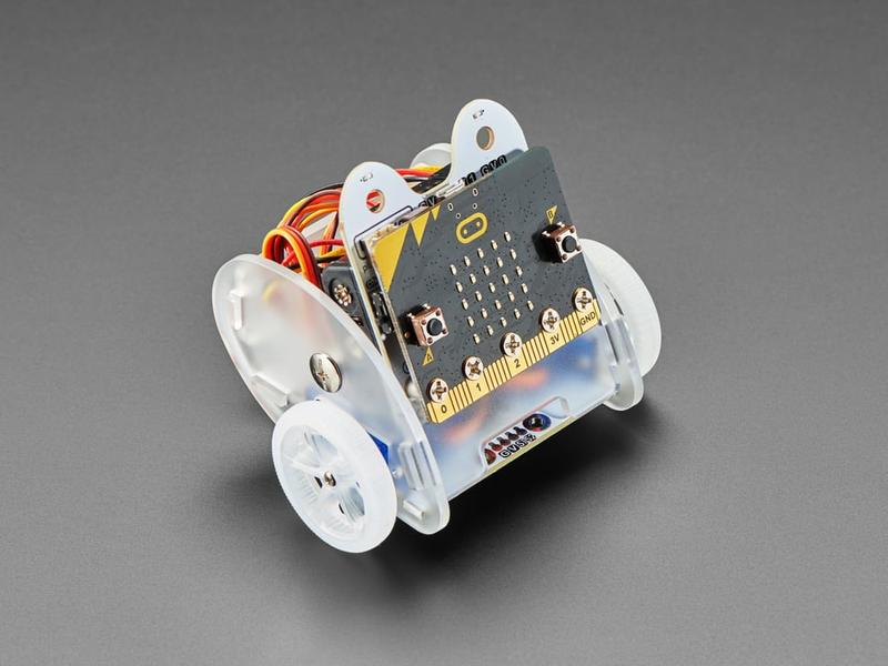 Adafruit Micro:bit Ring:Bit Buggy Auto Robot (zonder Micro:bit ...