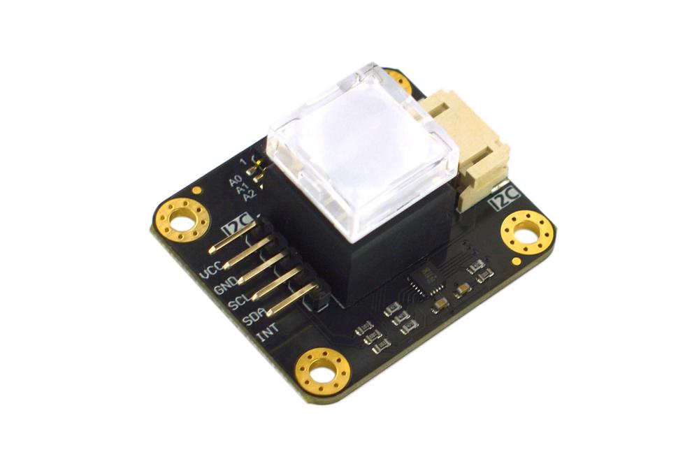 DFRobot Gravity: Módulo de botón LED RGB colorido I2C - Opencircuit