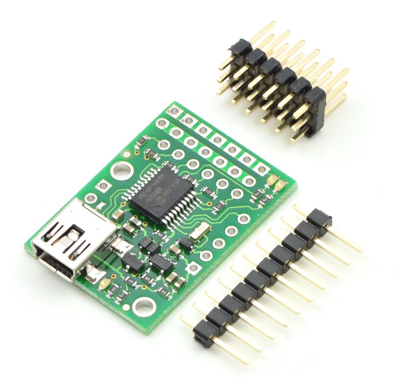 Pololu Mini Maestro 6 Kanaals USB Servo Controller - Opencircuit