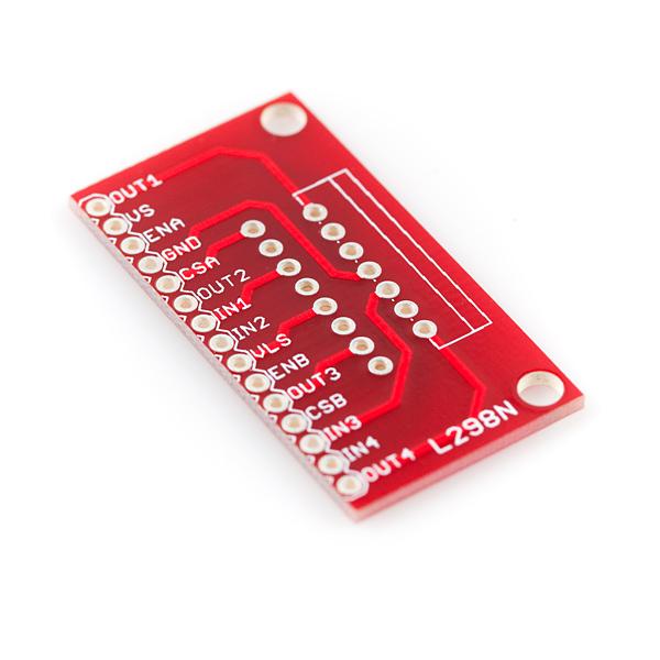 Sparkfun Full-Bridge motor driver breakout - L298N - Opencircuit