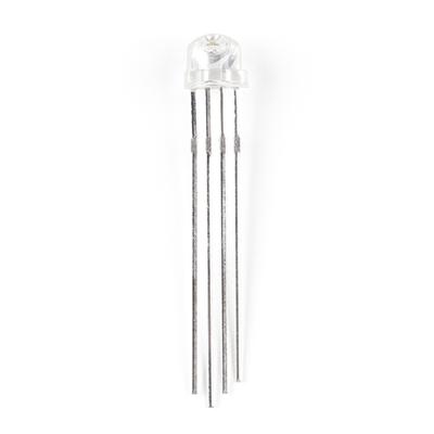 RGB LED Clear Lens Common Cathode (5mm) - Opencircuit