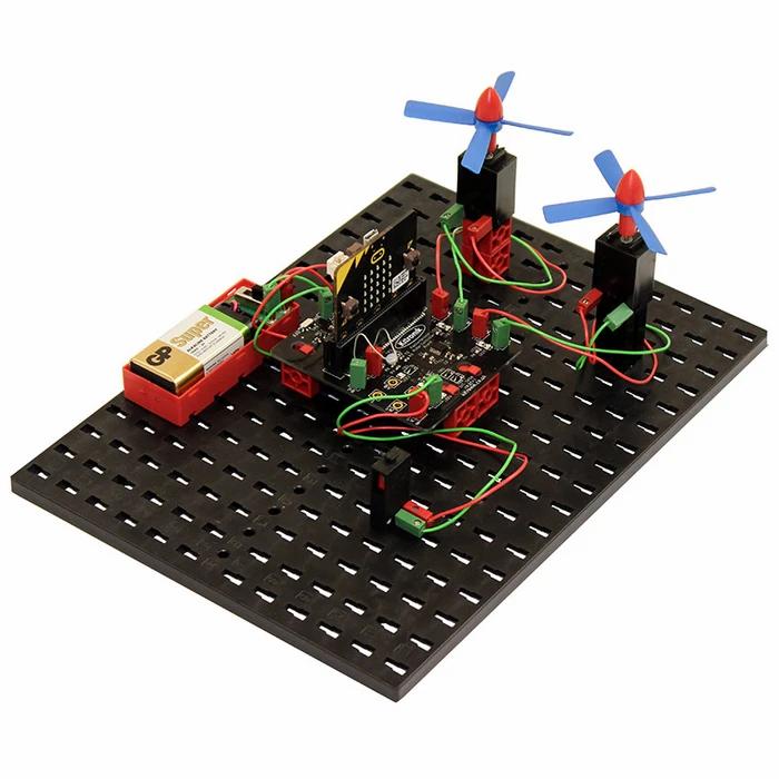 Kitronik Interface board for microbit and Fischertechnik - Opencircuit