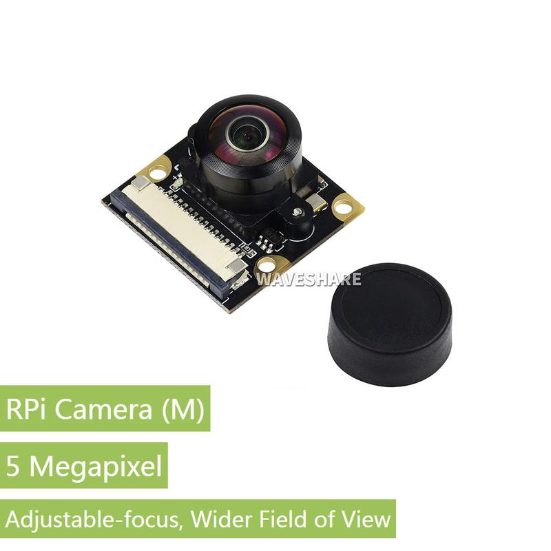 Waveshare RPi Camera (M), Fisheye-lens - Opencircuit