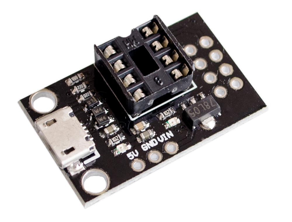 Attiny Development Board Micro Usb Opencircuit