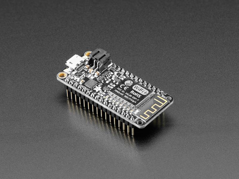 Feather Adafruit Montado Huzzah Com Esp8266 Com Cabeçalhos Opencircuit